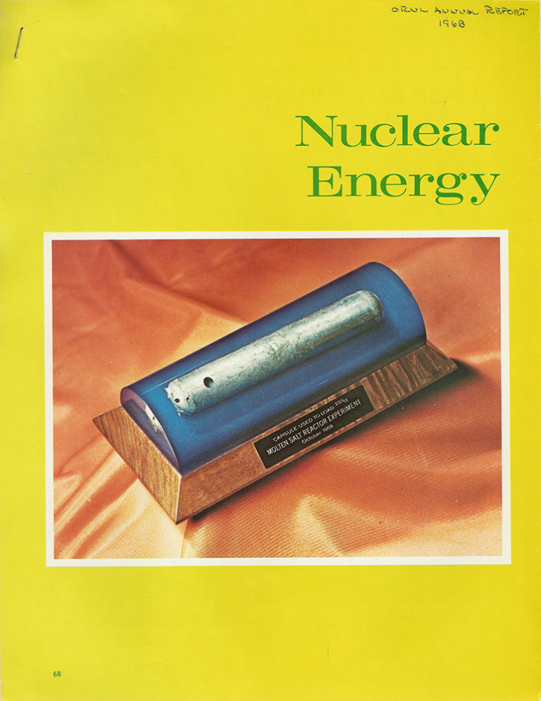 NE Cover Capsule - Thorium Energy Alliance